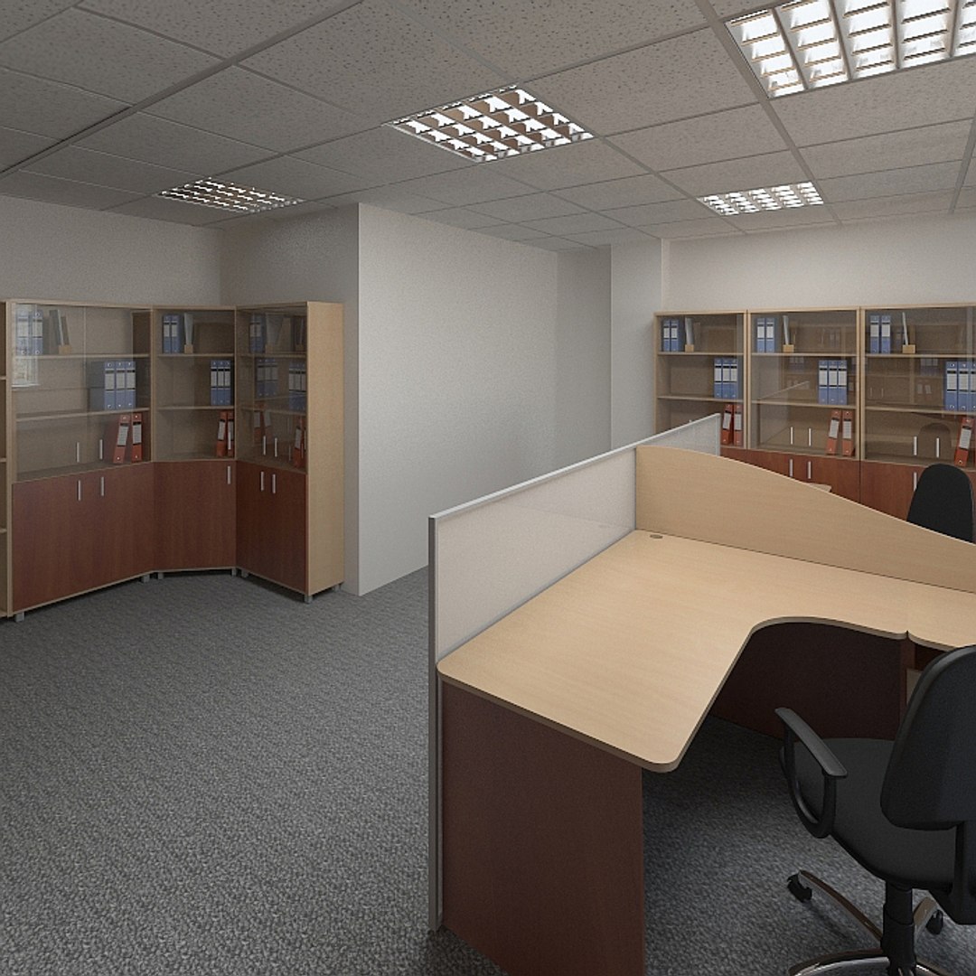 3d Model Office Design