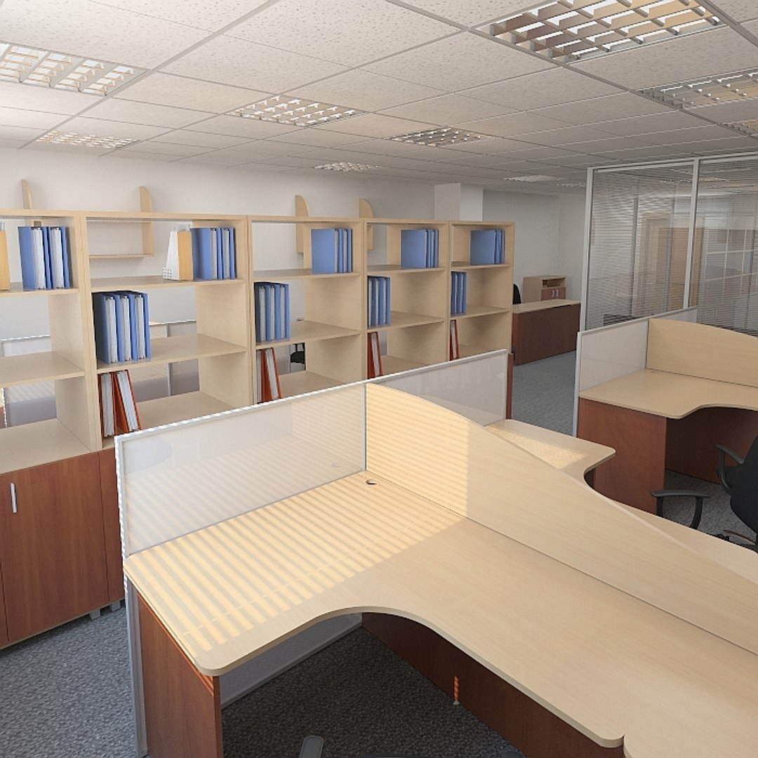 3d Model Office Design