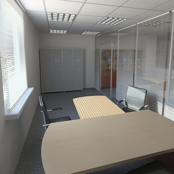 3d model office design