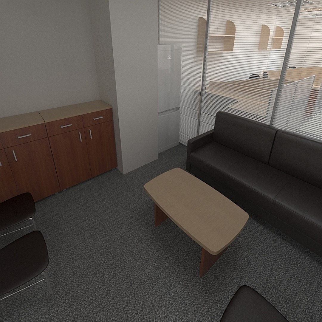 3d Model Office Design