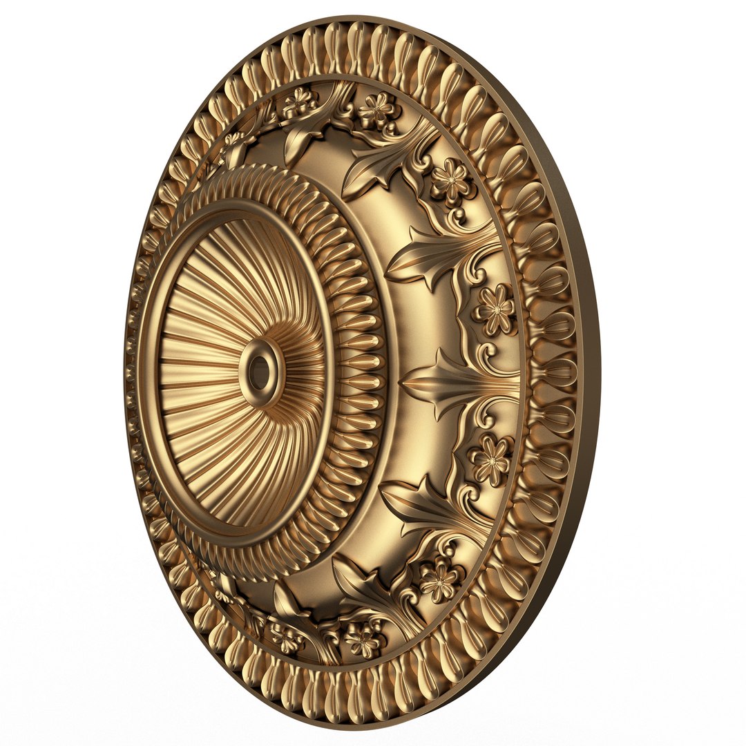3D Ceiling Rosette 011 - TurboSquid 2324926