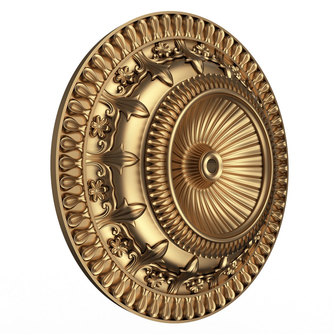 3D Ceiling Rosette 011 - TurboSquid 2324926