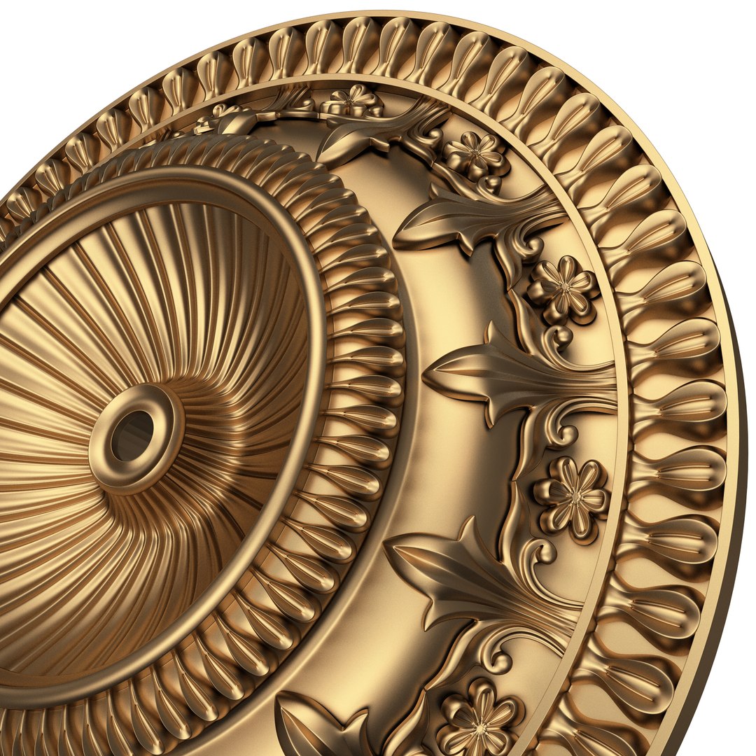 3D Ceiling Rosette 011 - TurboSquid 2324926
