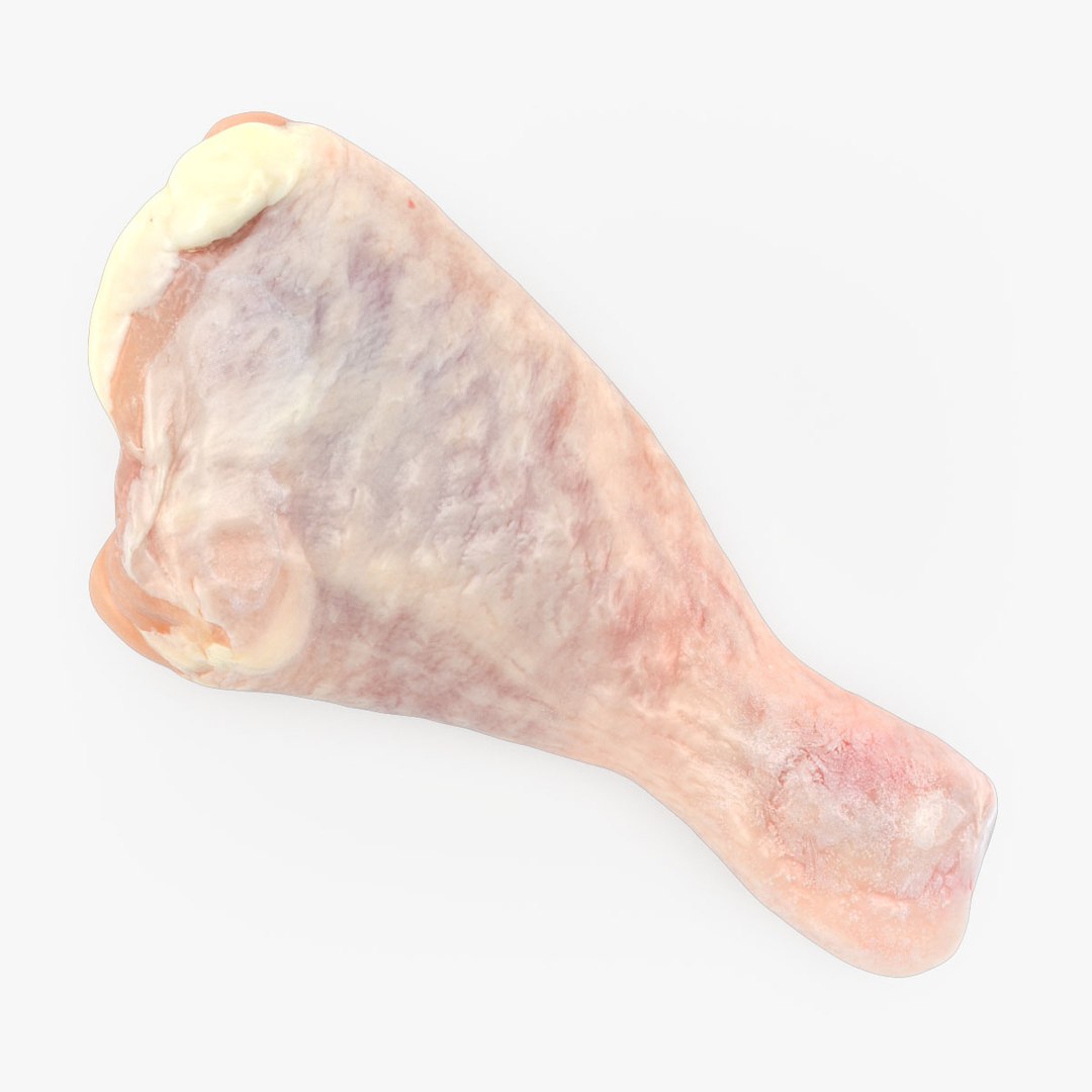 3D Fresh Raw Chicken DrumStick v2 - TurboSquid 2053727