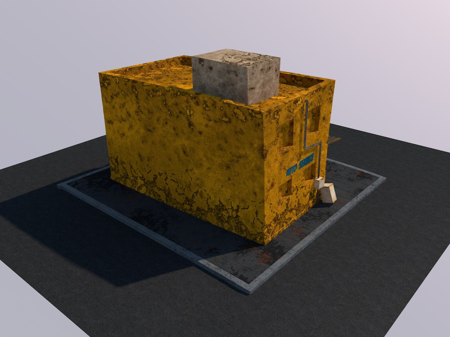 3D Model Building Gaming Background - TurboSquid 1292504