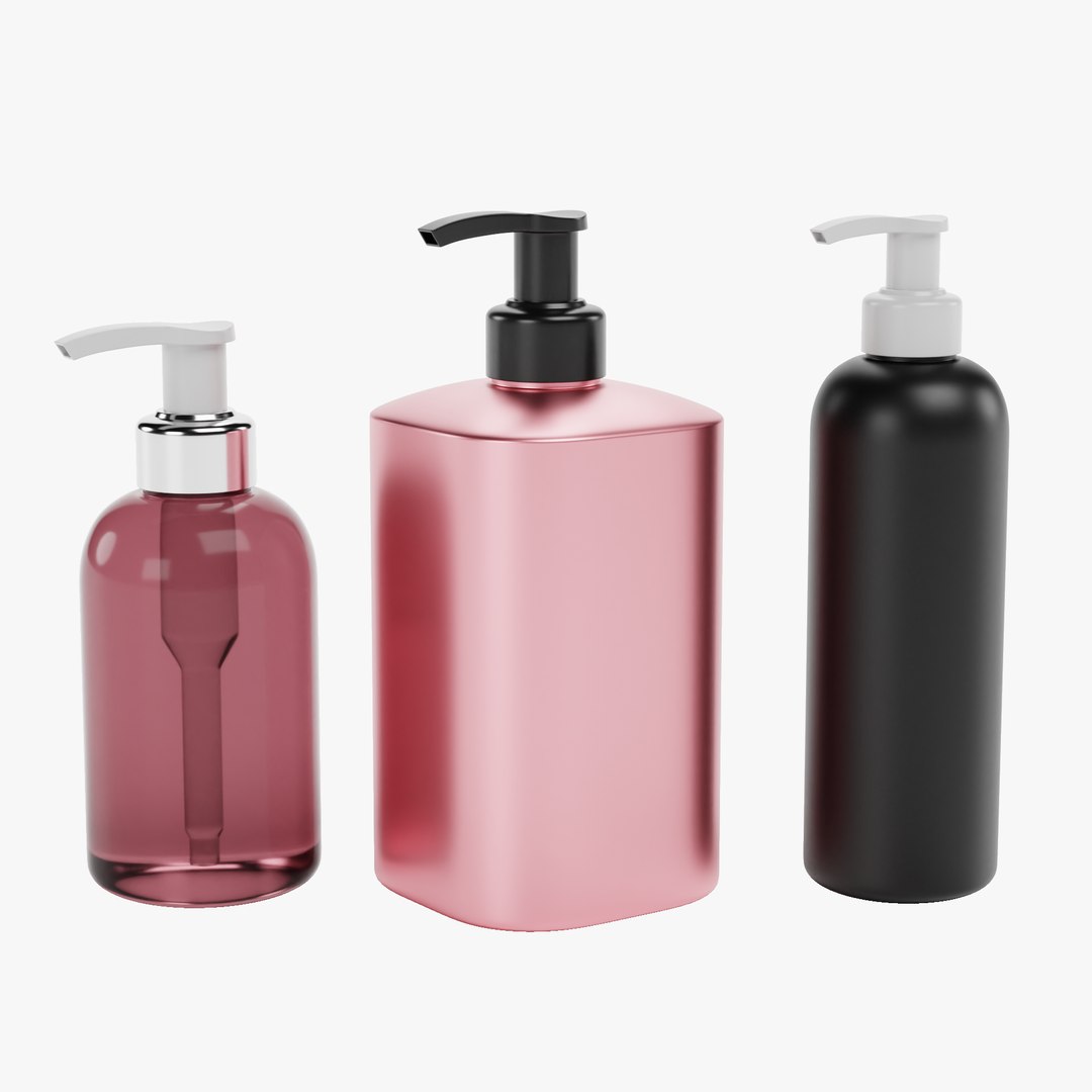 Lotions 3D Model - TurboSquid 1853812