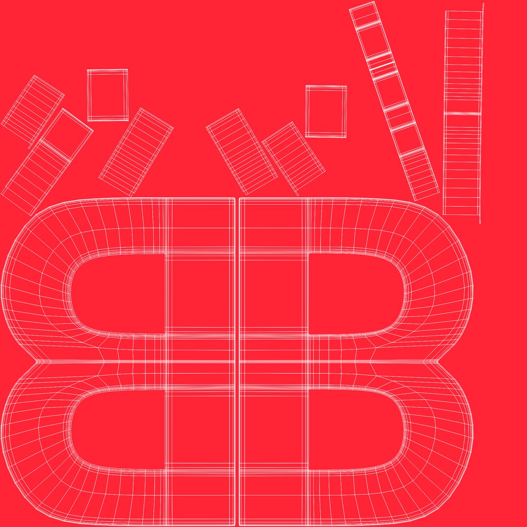 3d Model Letters Rigging