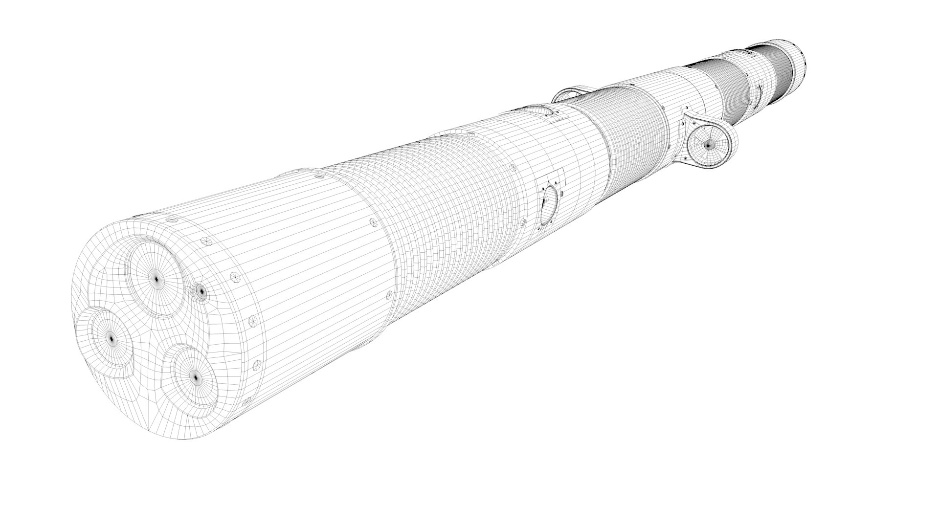 Robotic Snake 3D Model - TurboSquid 1595004