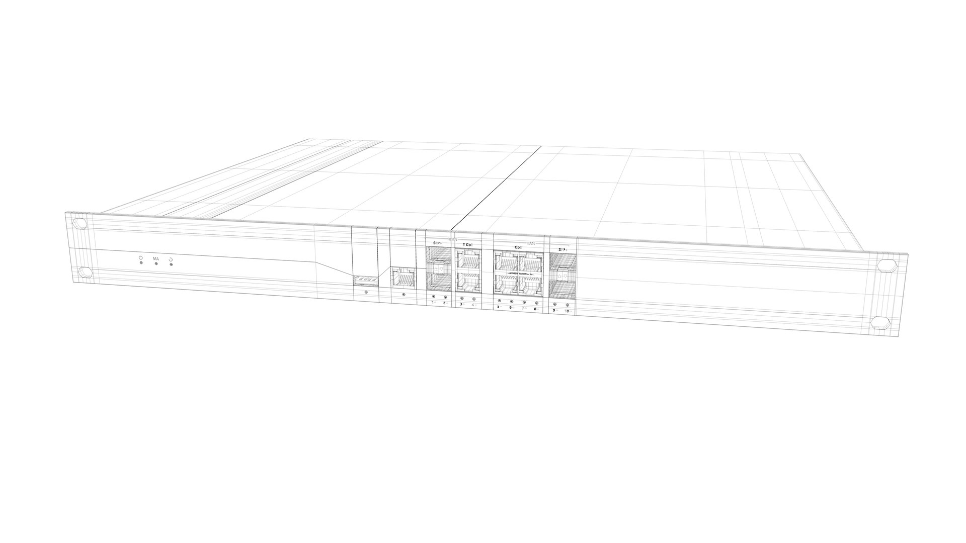 Network Firewall 3D Model - TurboSquid 2021513
