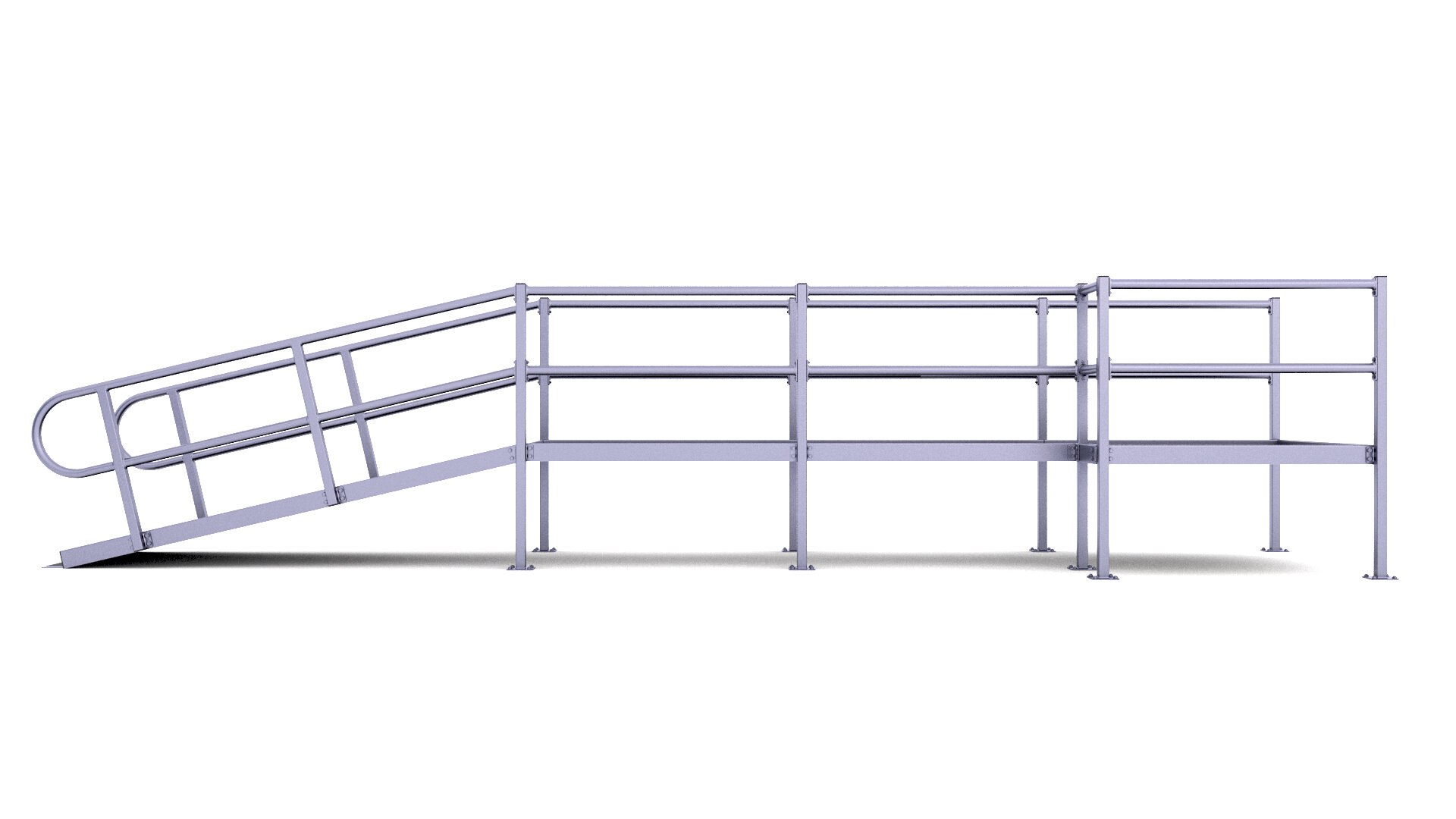 Wheelchair Ramps V4 Model - TurboSquid 2414392