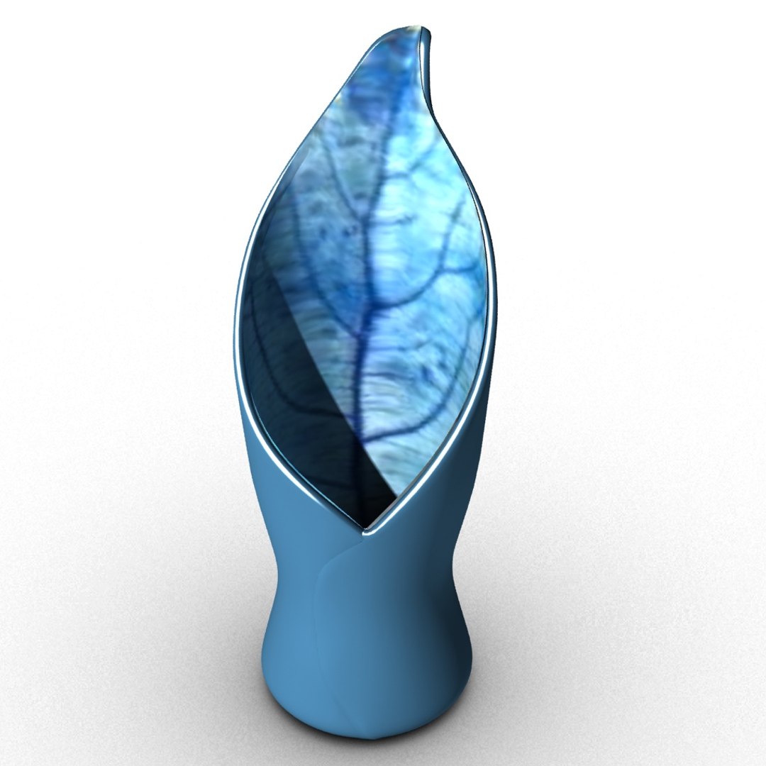 3D vase leaf shape model - TurboSquid 1268147