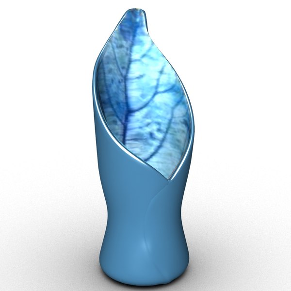 3D vase leaf shape model - TurboSquid 1268147