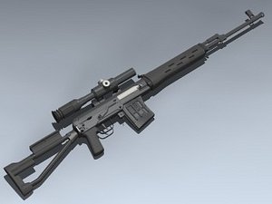 Rifle Mesh 3D Models for Download | TurboSquid