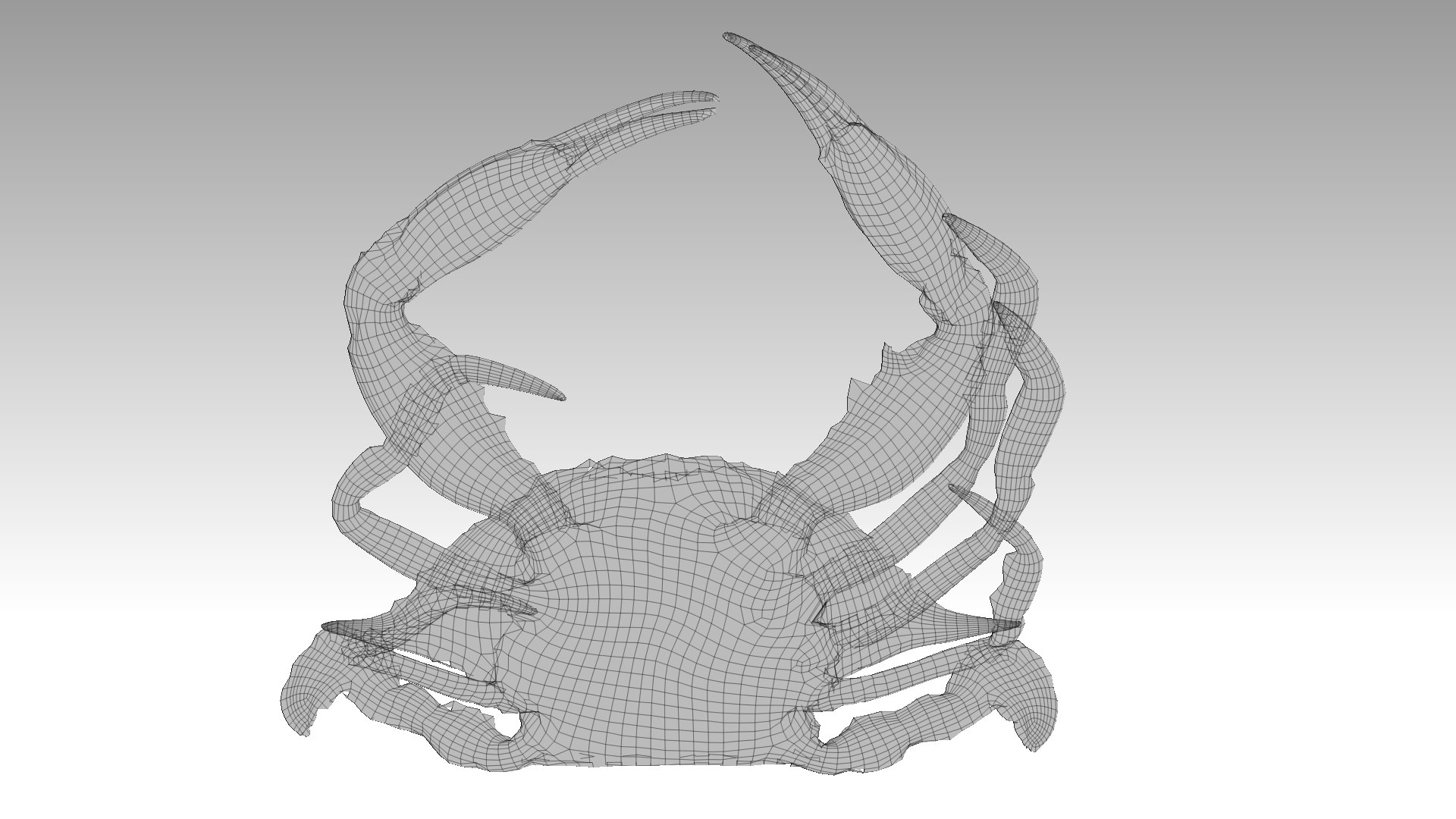3D Model Steamed Blue Crab - TurboSquid 2144175