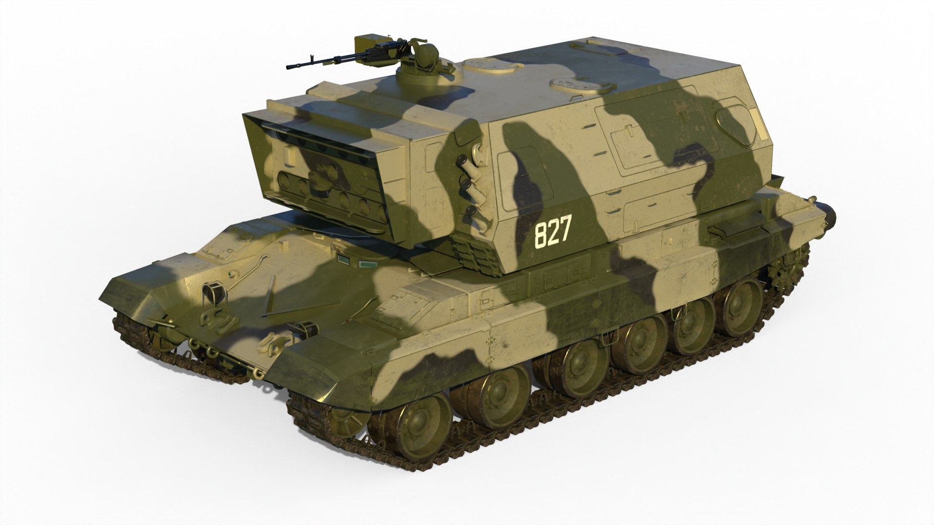 3D Laser Tank 1K17 Szhatie - TurboSquid 2160651