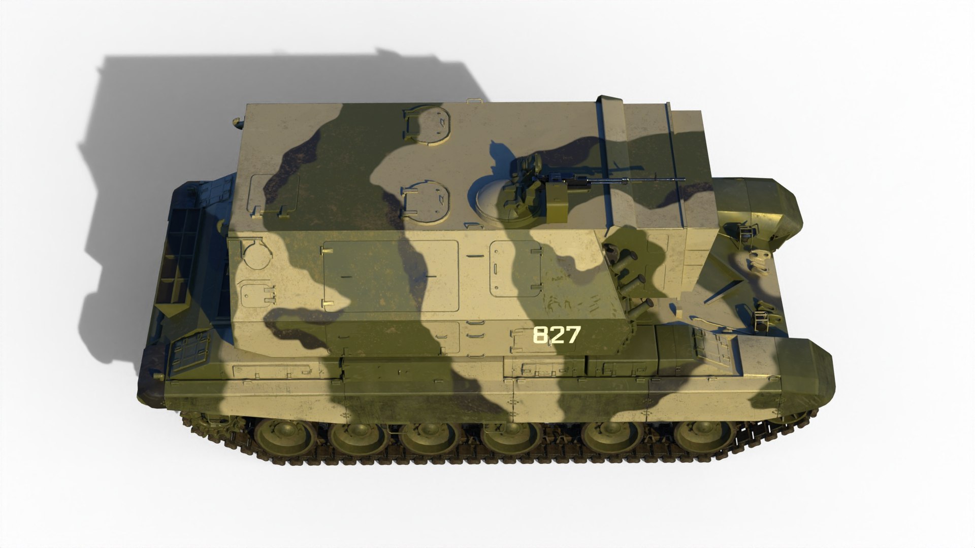 3D Laser Tank 1K17 Szhatie - TurboSquid 2160651