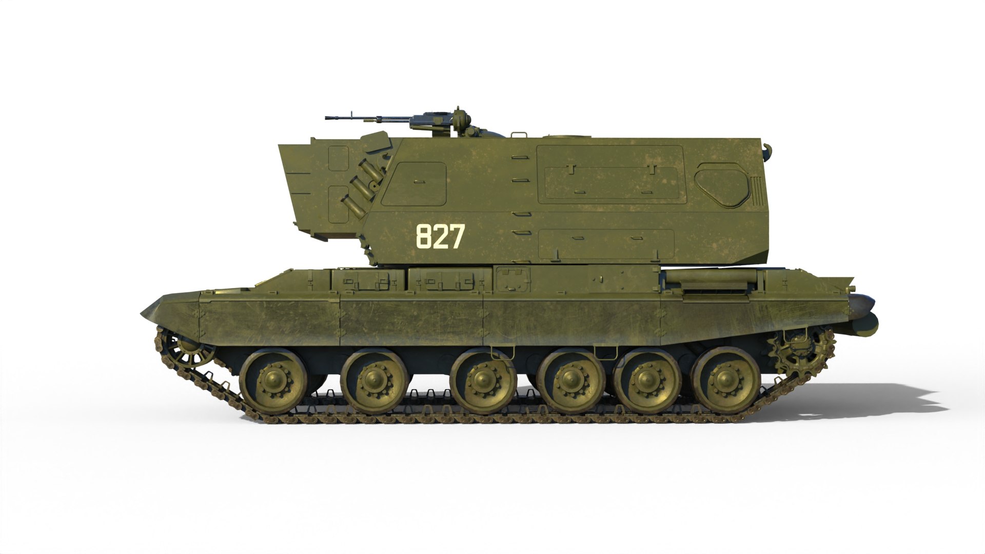 3D Laser tank 1K17 Szhatie - TurboSquid 2160651