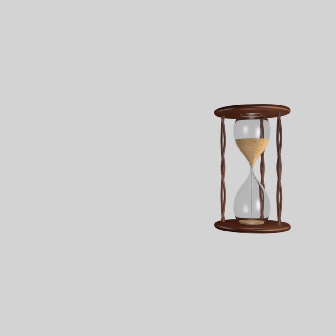 Sand Clock Model - TurboSquid 1315628