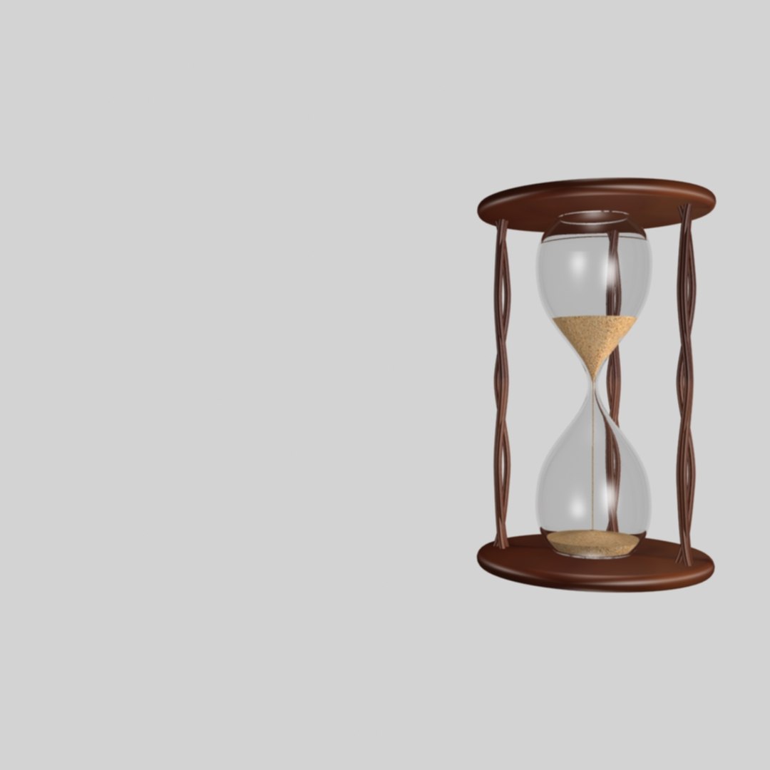 Sand Clock Model - TurboSquid 1315628