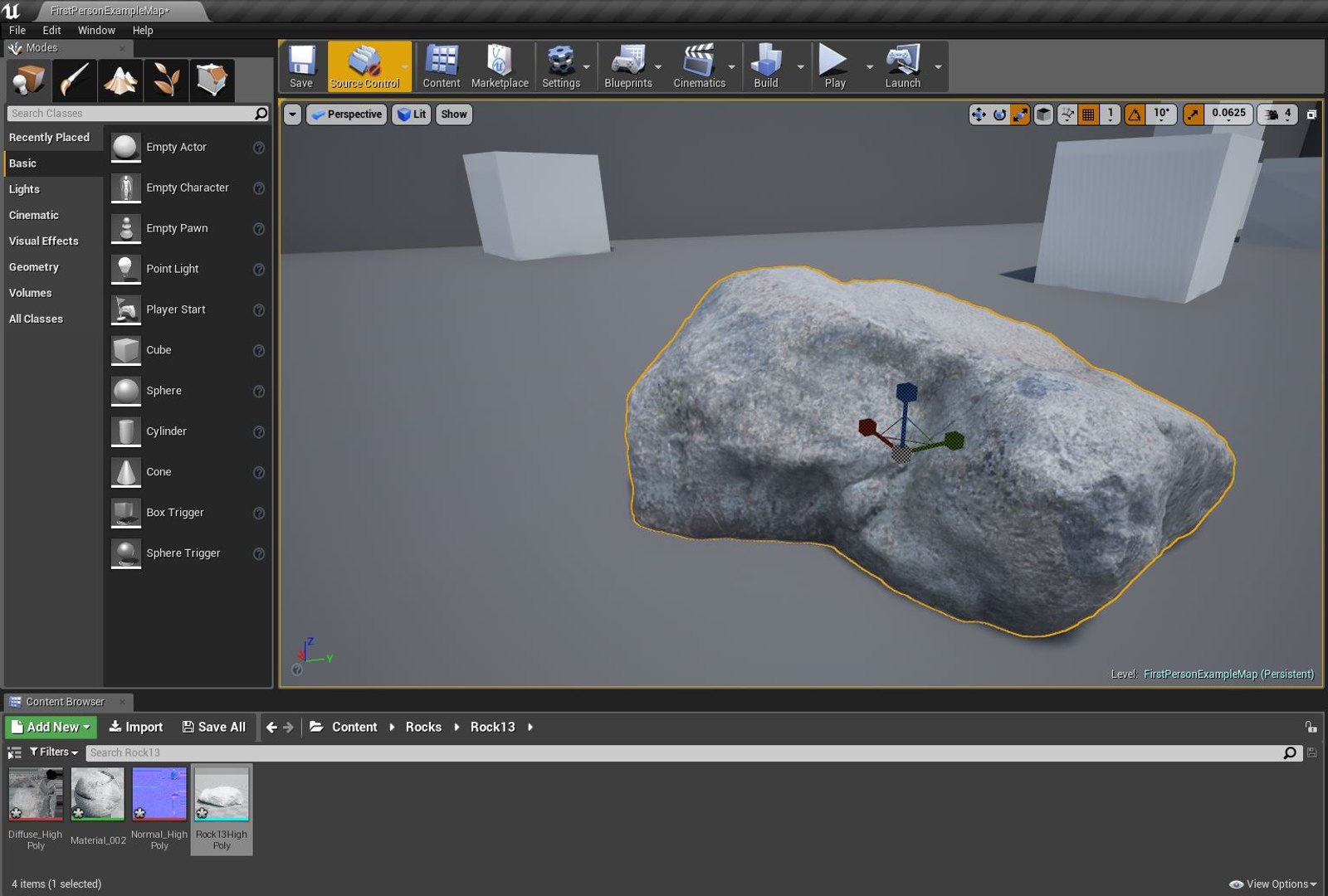 c4d rock scan