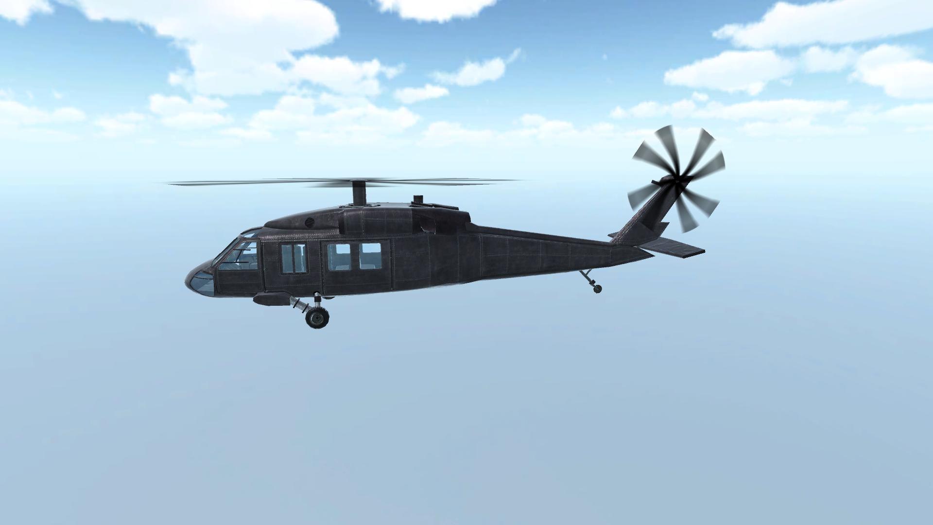 Helicopter Animated Lowpoly Game Ready Unity 3D Model - TurboSquid 2303685