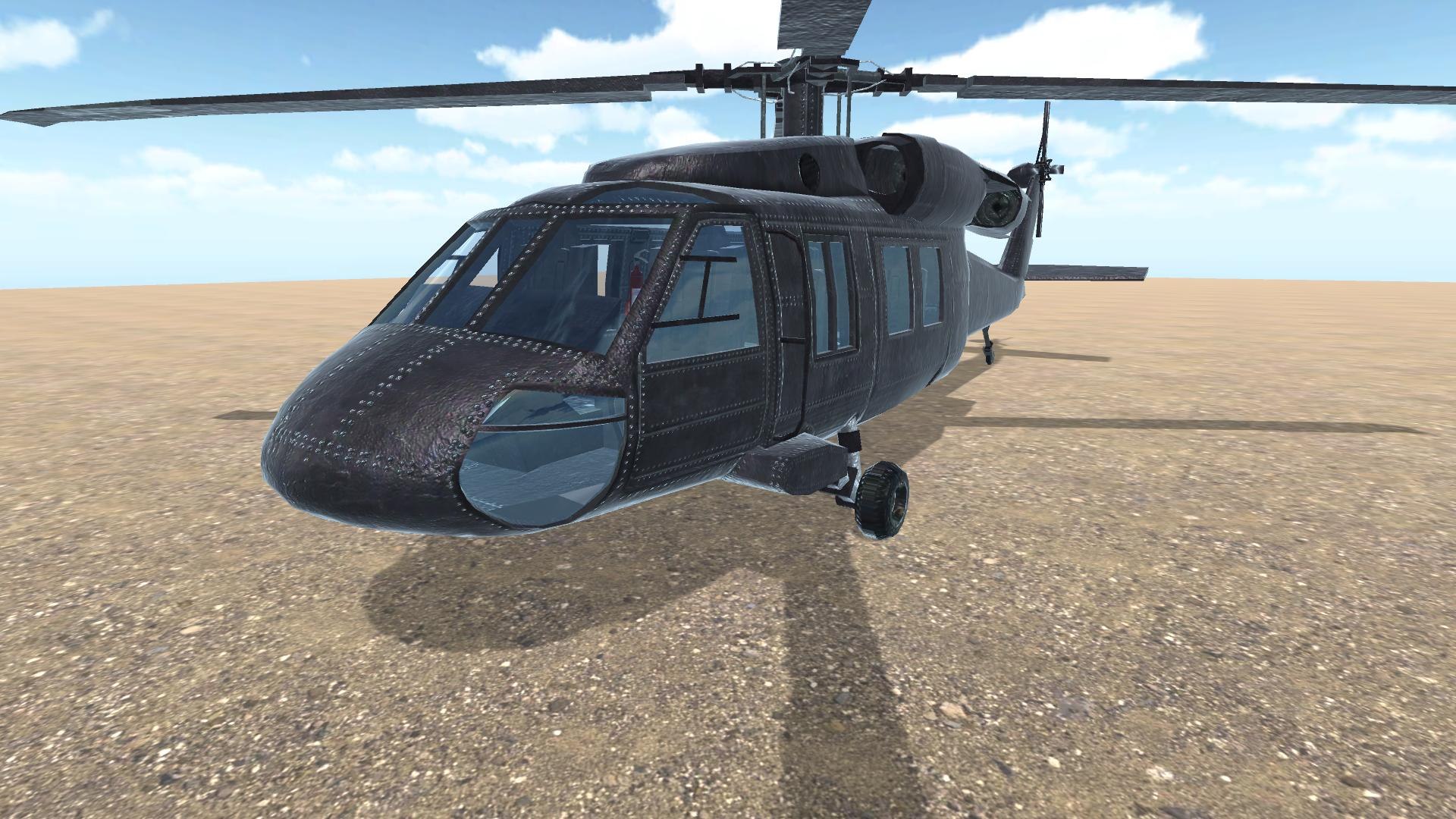 Helicopter Animated Lowpoly Game Ready Unity 3D Model - TurboSquid 2303685