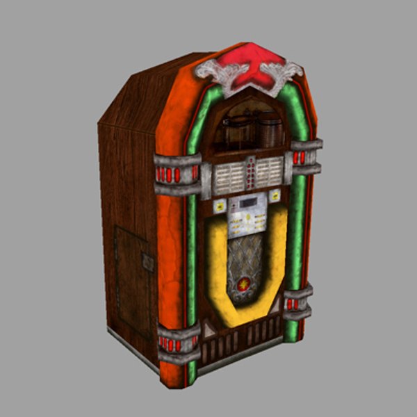 jukebox 3d model