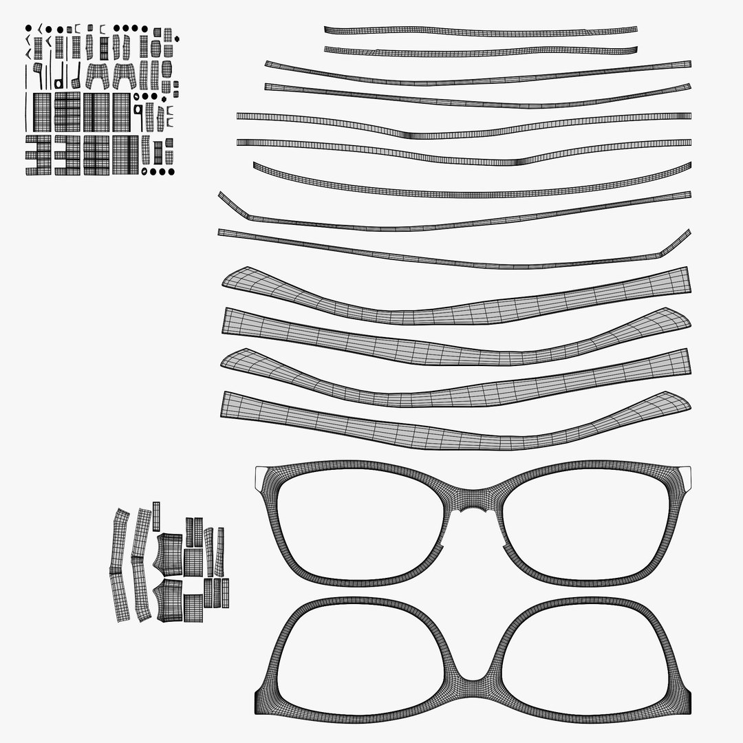 Glasses Wellington Model - TurboSquid 1952673