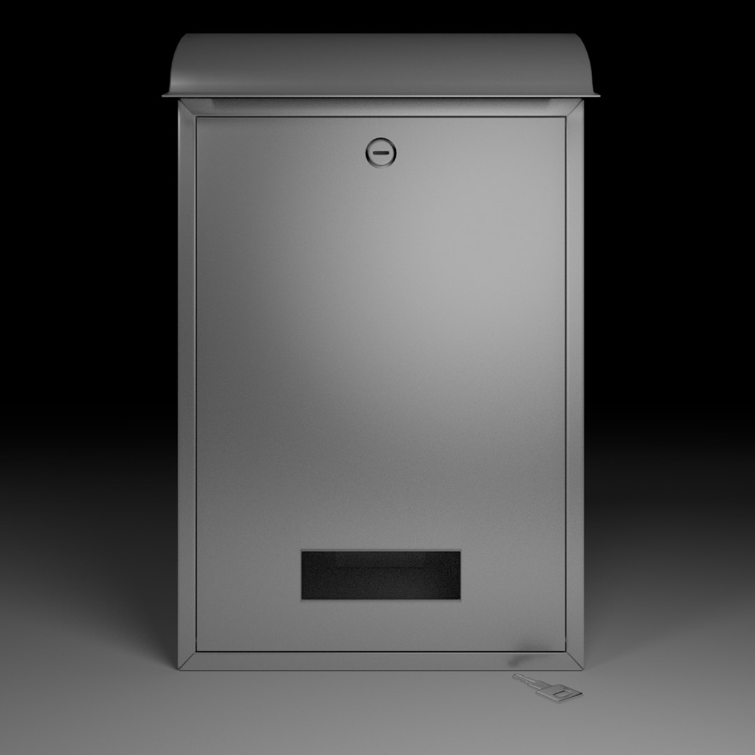 Mail Box 3d Obj