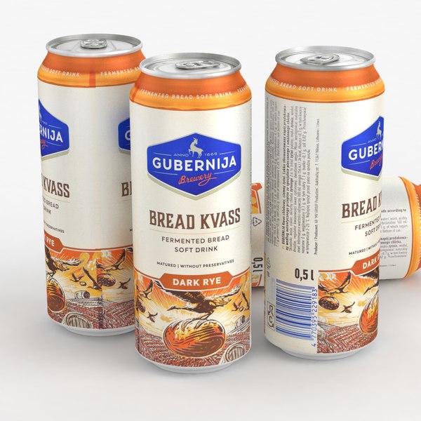 modelo 3d Beverage Can Gubernija Bread Kvass 500ml 2022 - TurboSquid ...
