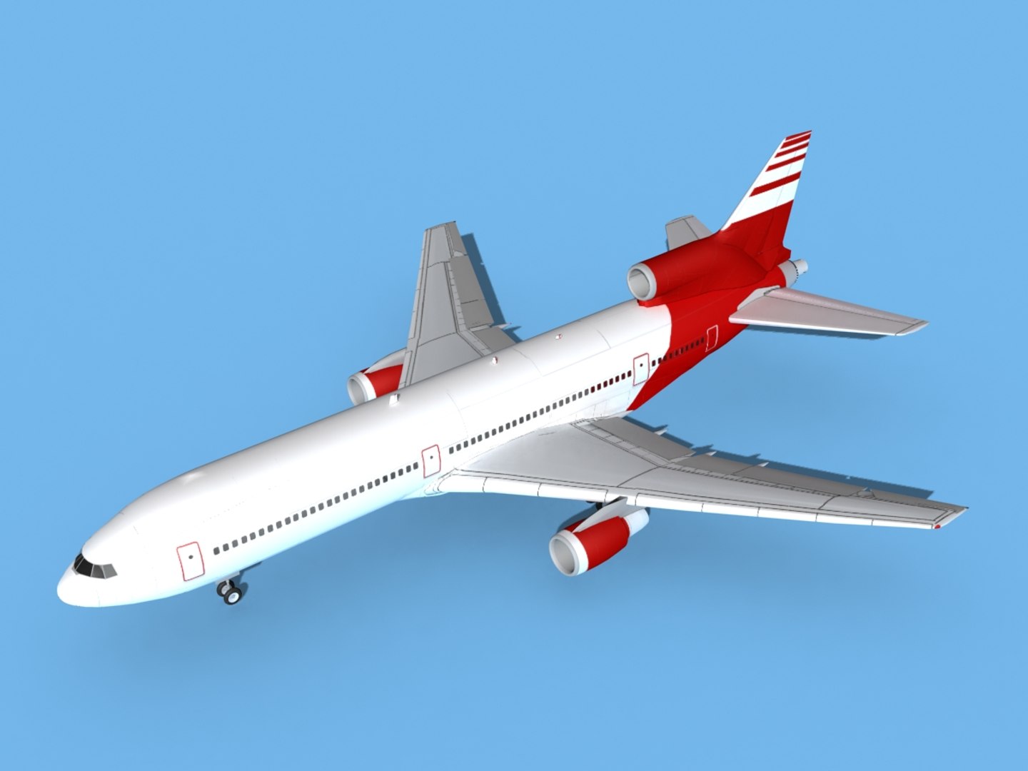 Lockheed L-1011-10 3D Model - TurboSquid 1488889