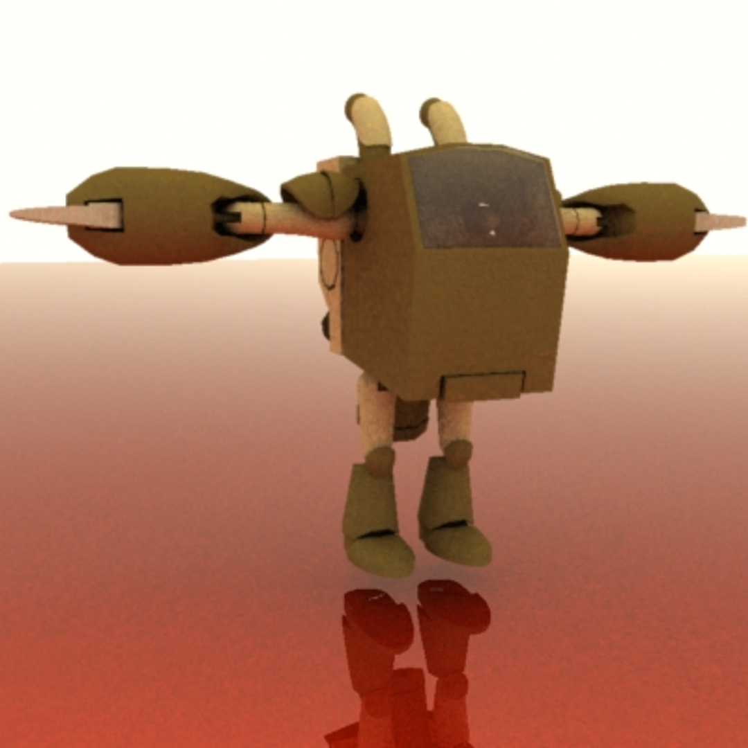 3d model metal slug
