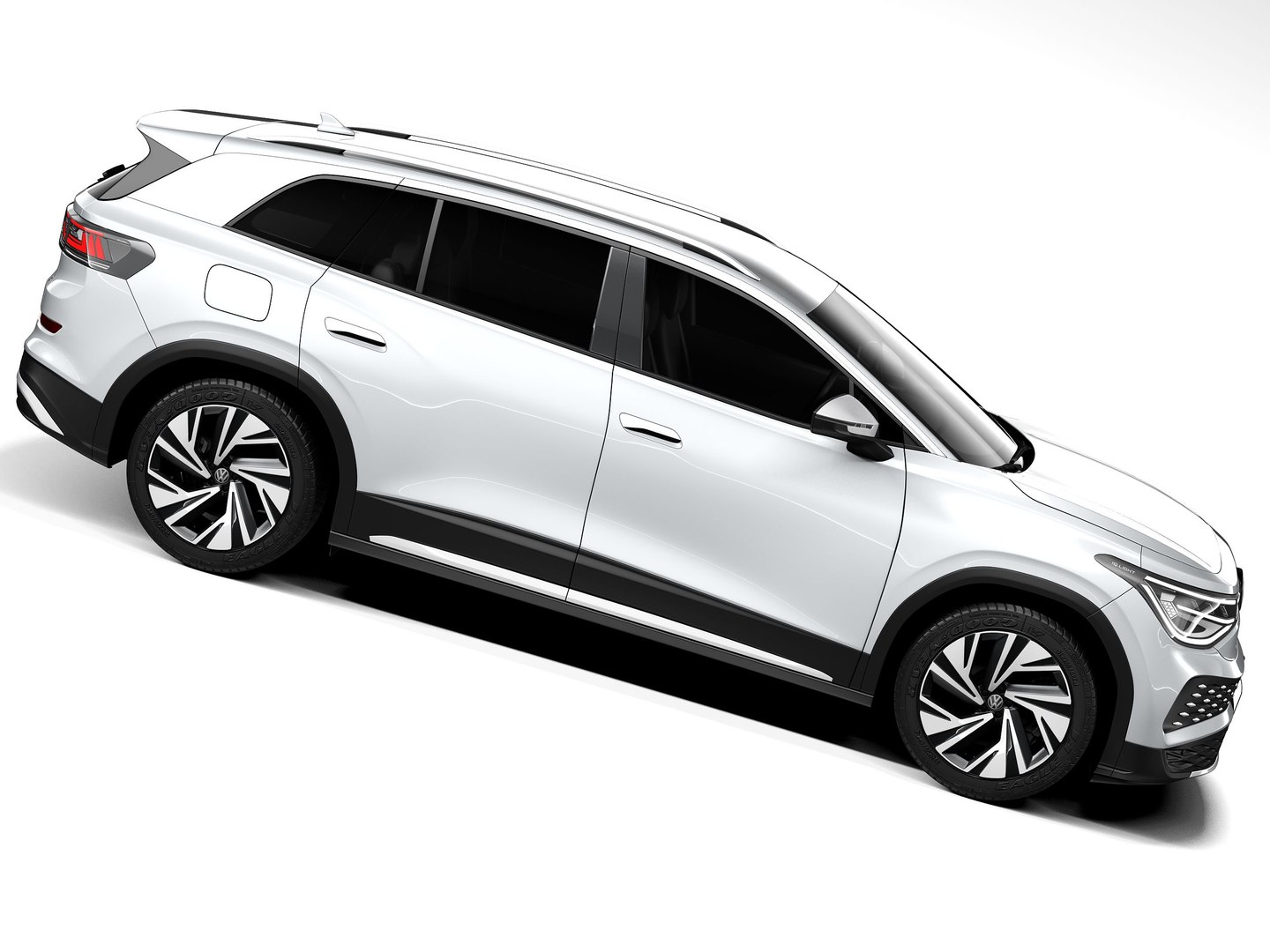 Volkswagen ID6 X 2022 3D Model - TurboSquid 1851226