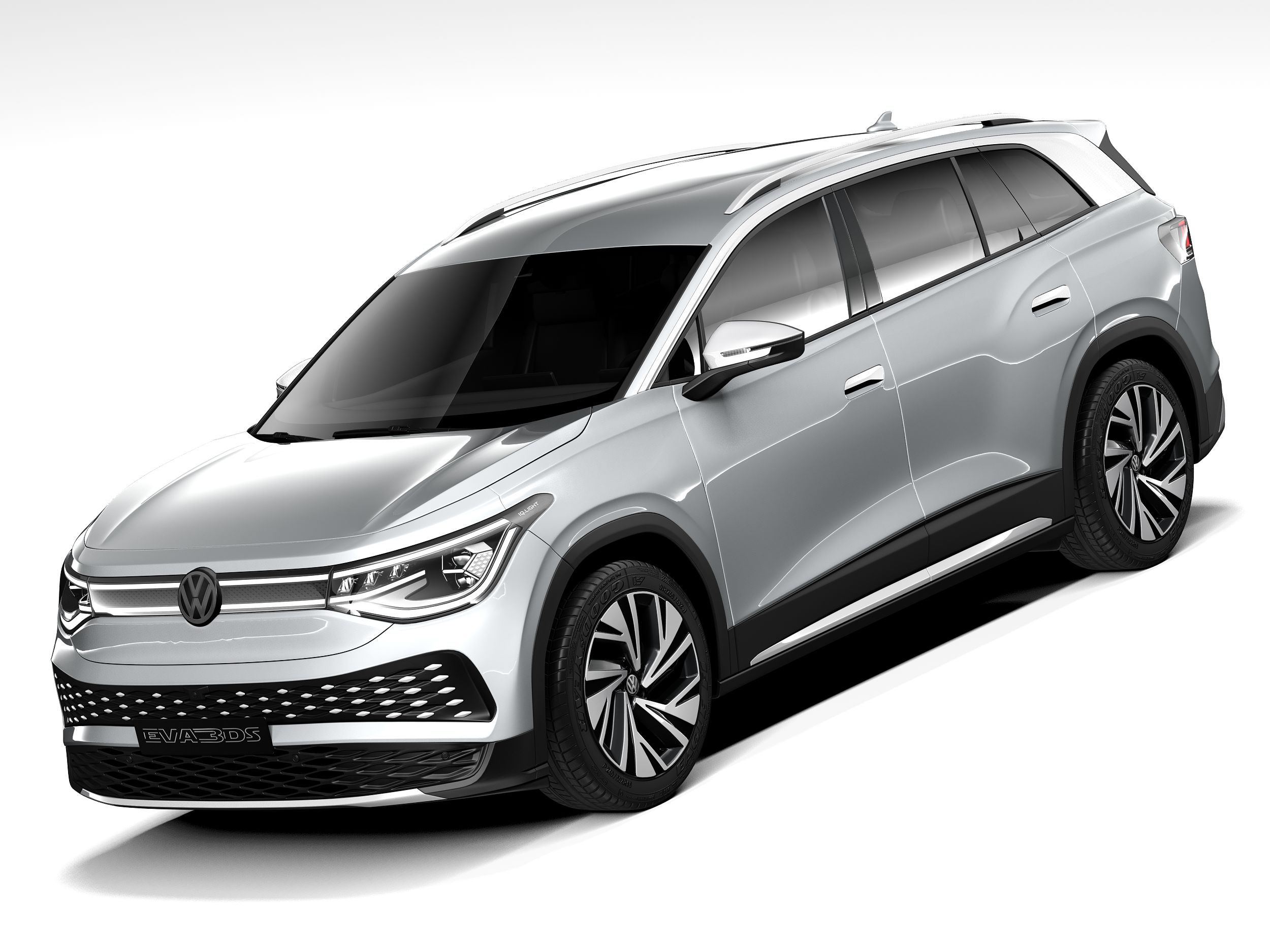 Volkswagen ID6 X 2022 3D model - TurboSquid 1851226