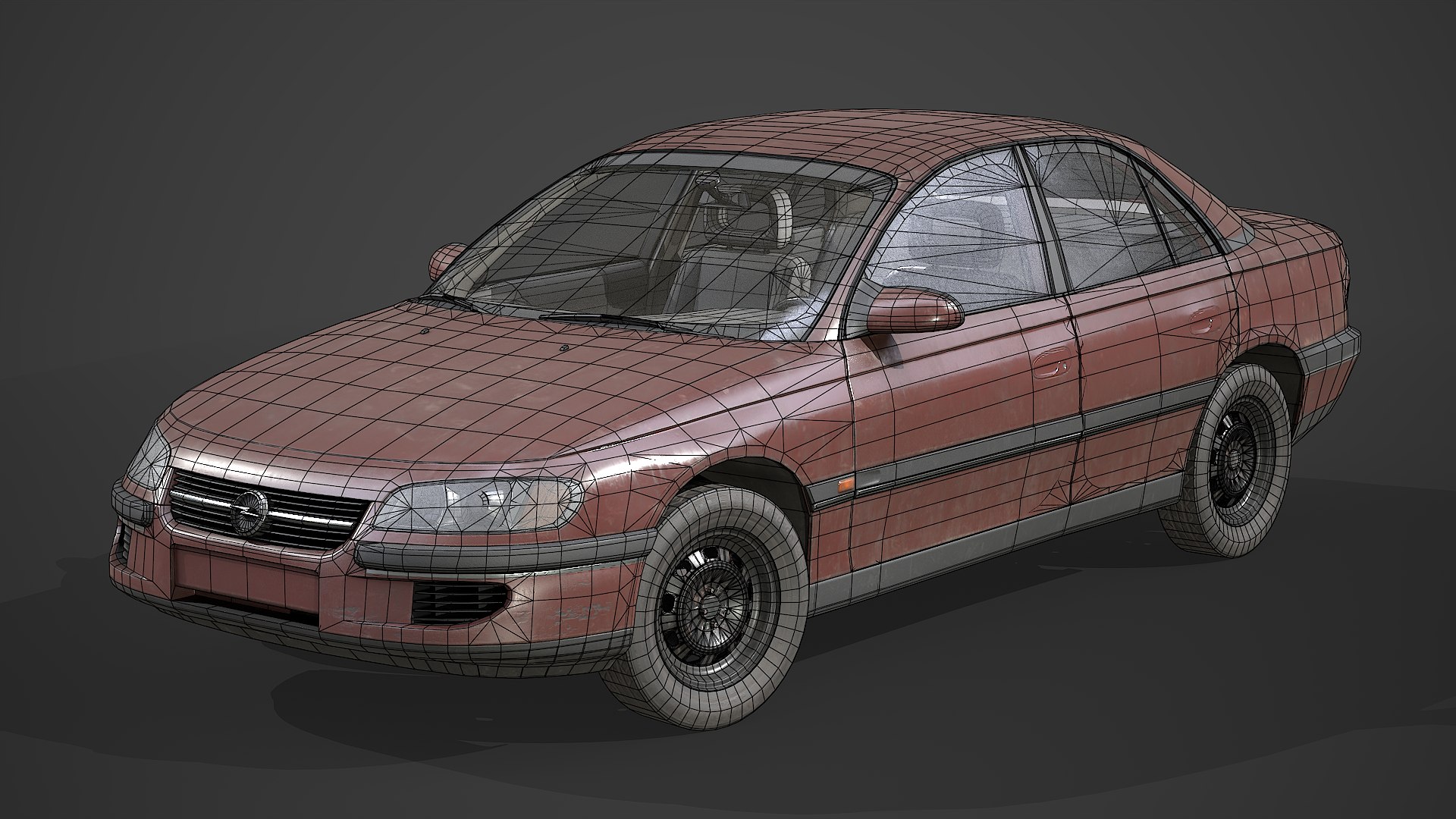 3D Model Opel - Omega B1 - TurboSquid 2218819
