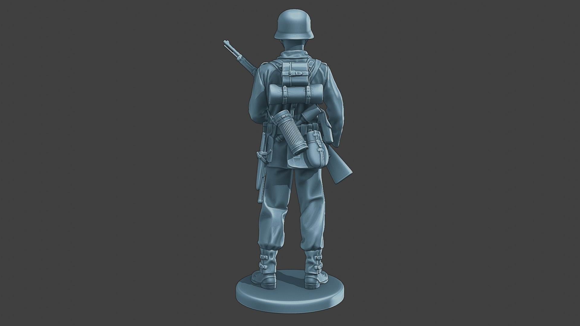3D German Soldier Ww2 Standguard Model - TurboSquid 1459448