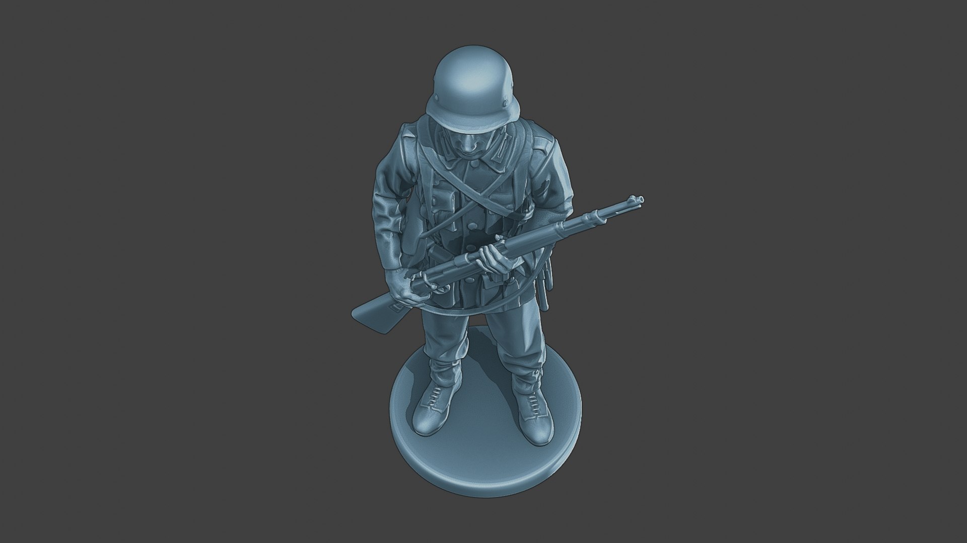 3D German Soldier Ww2 Standguard Model - TurboSquid 1459448