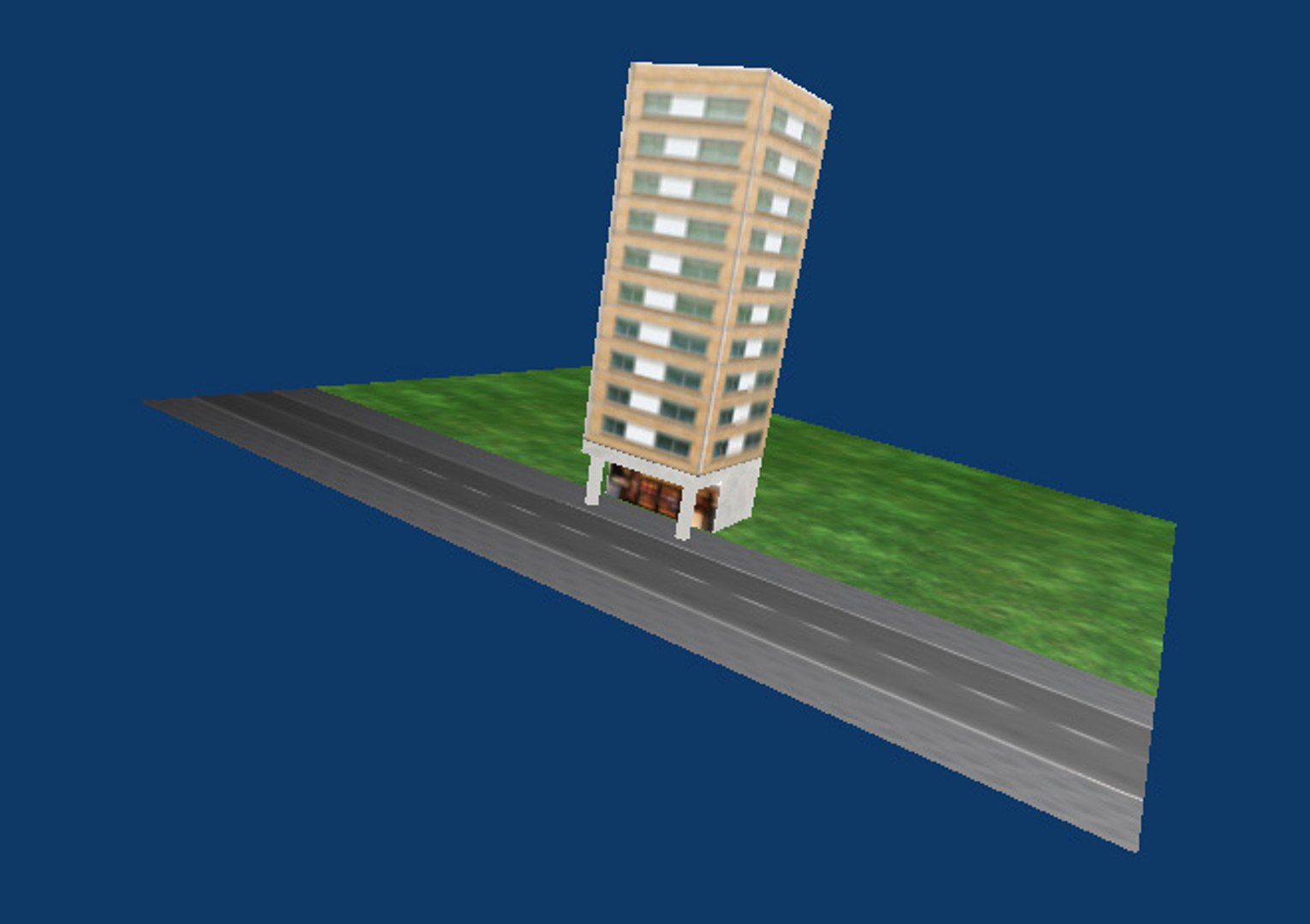 Free Building 3d Model