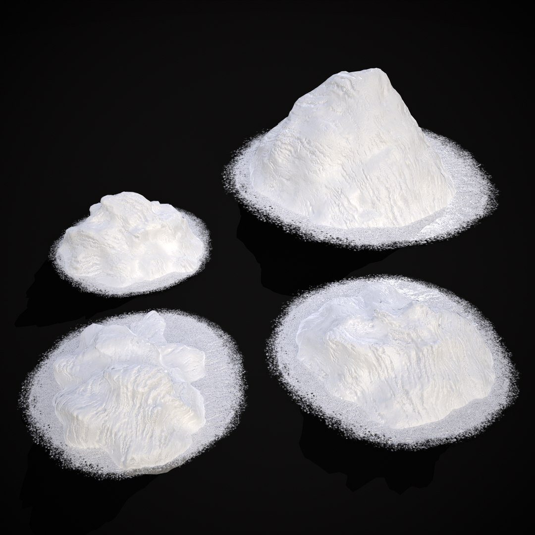 Ice Cream Piles 3D model - TurboSquid 2035024