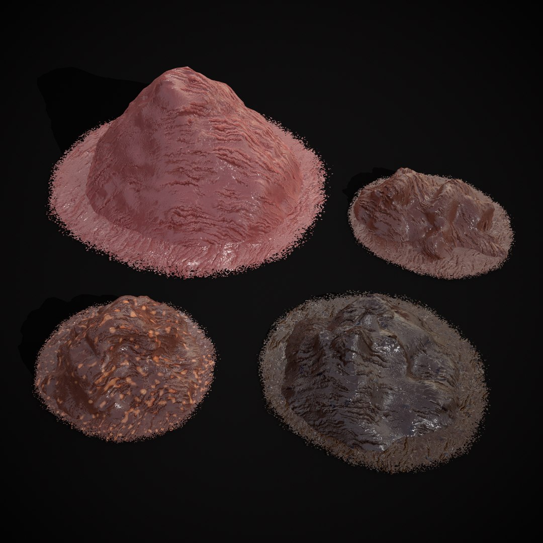 Ice Cream Piles 3D model - TurboSquid 2035024