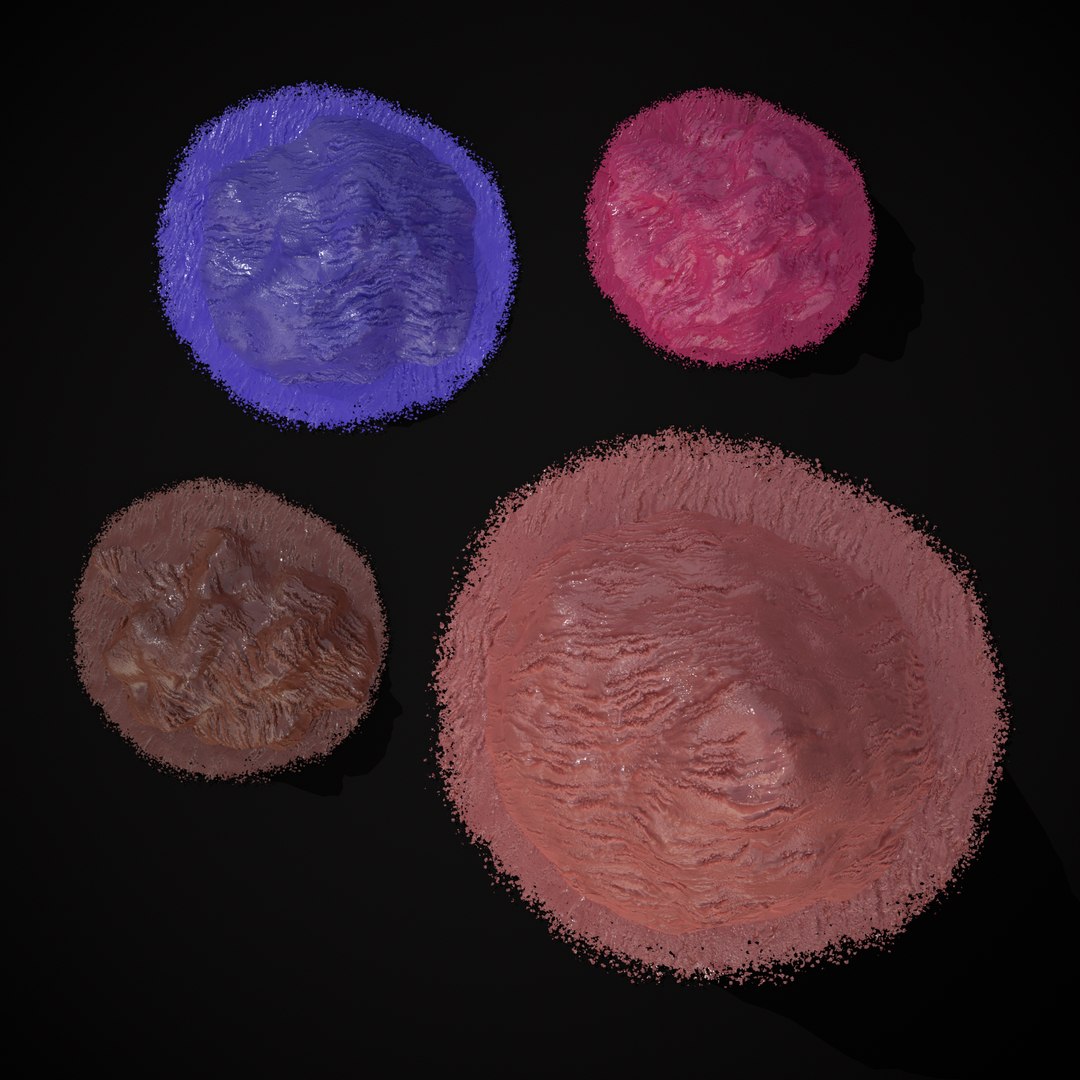 Ice Cream Piles 3D model - TurboSquid 2035024
