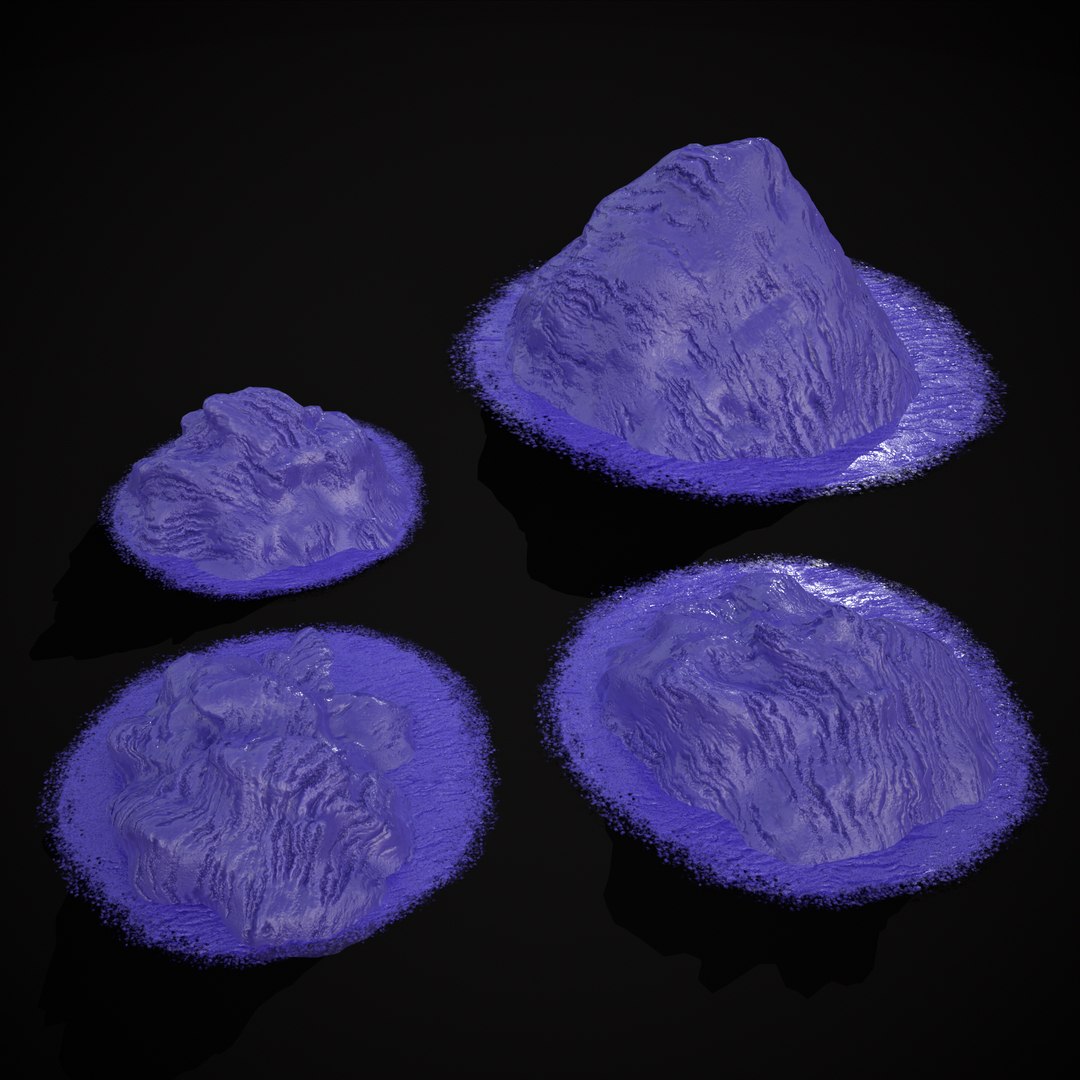 Ice Cream Piles 3D model - TurboSquid 2035024