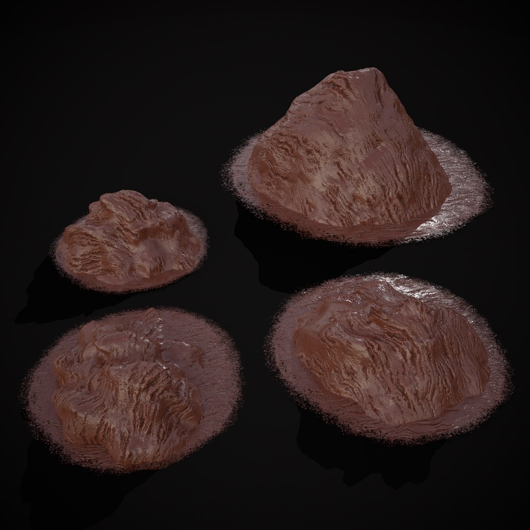 Ice Cream Piles 3D model - TurboSquid 2035024