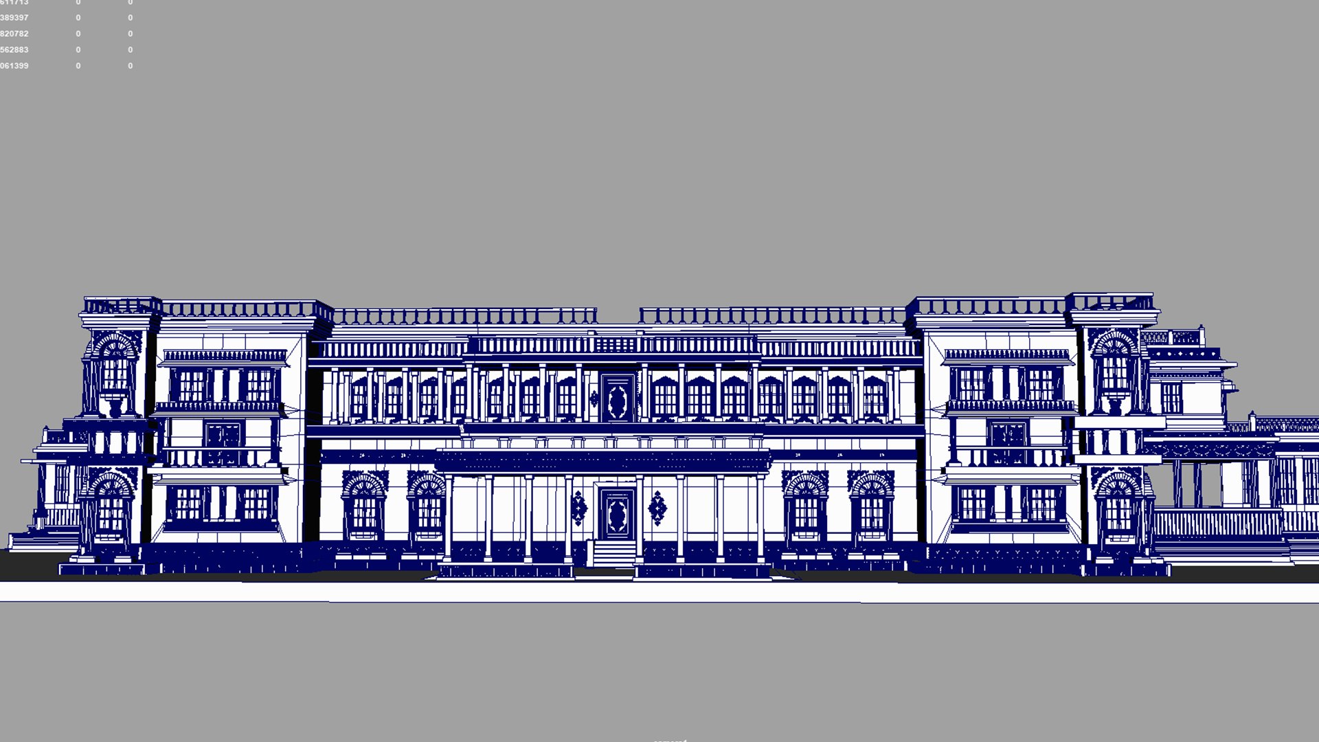 Indian Palace Exterior 3D - TurboSquid 2390710