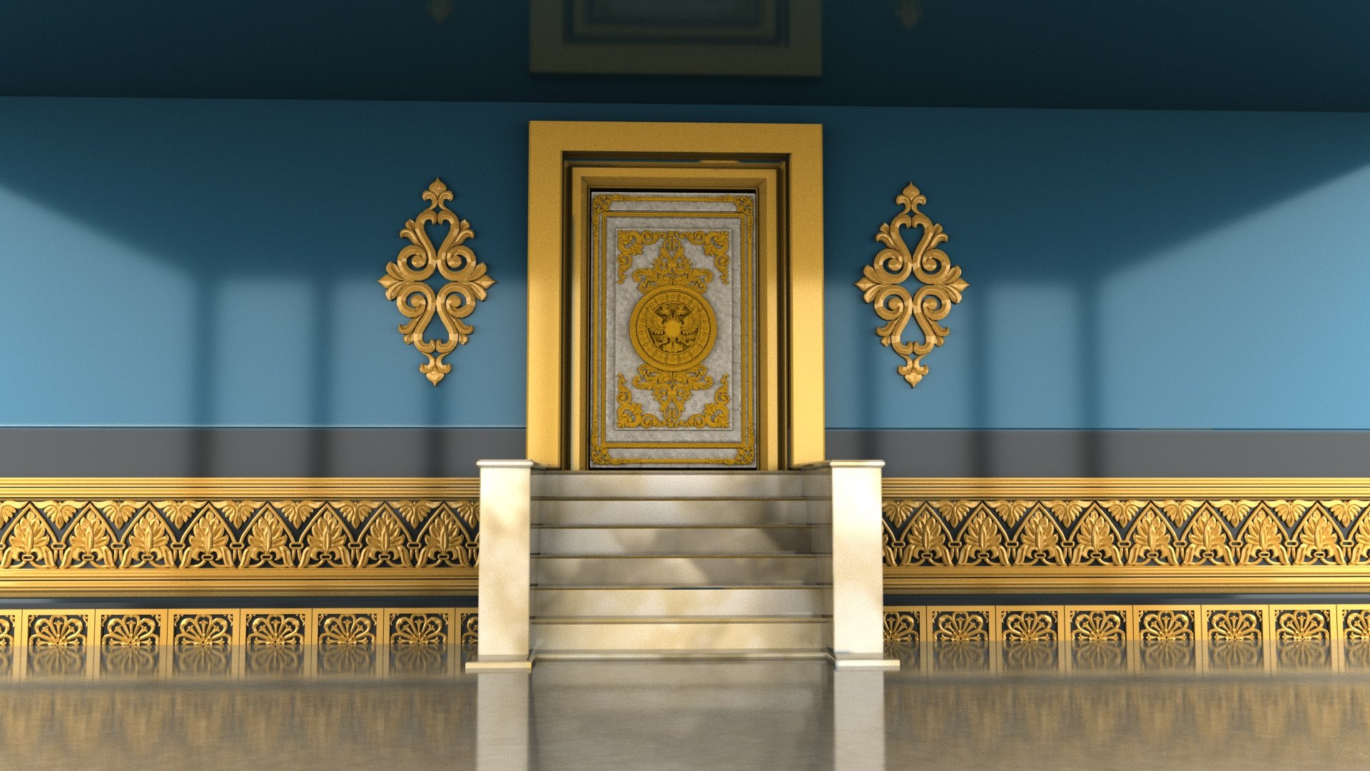 Indian Palace Exterior 3D - TurboSquid 2390710