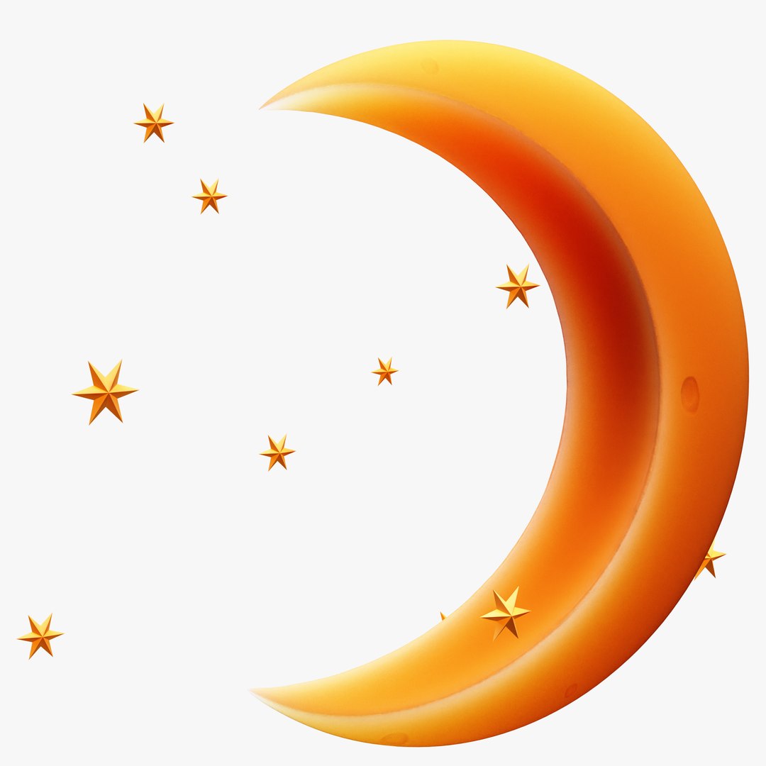 Stylized Moon Model - TurboSquid 2095917