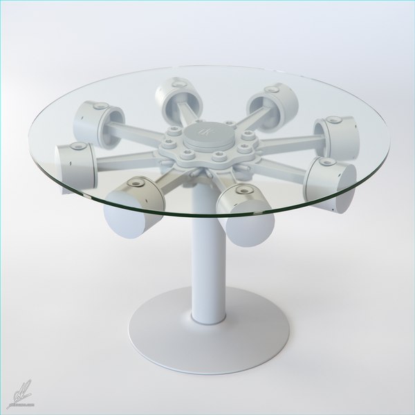 3D coffee table pistons - TurboSquid 1207473