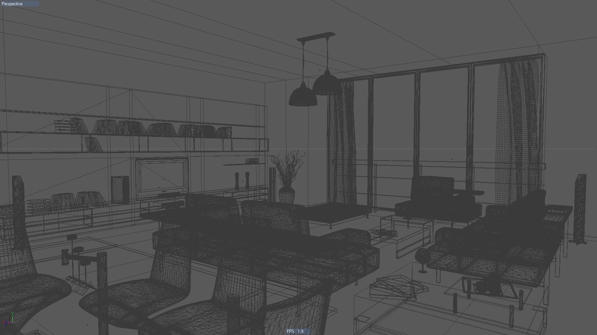 Scene physical interior 3D - TurboSquid 1594045