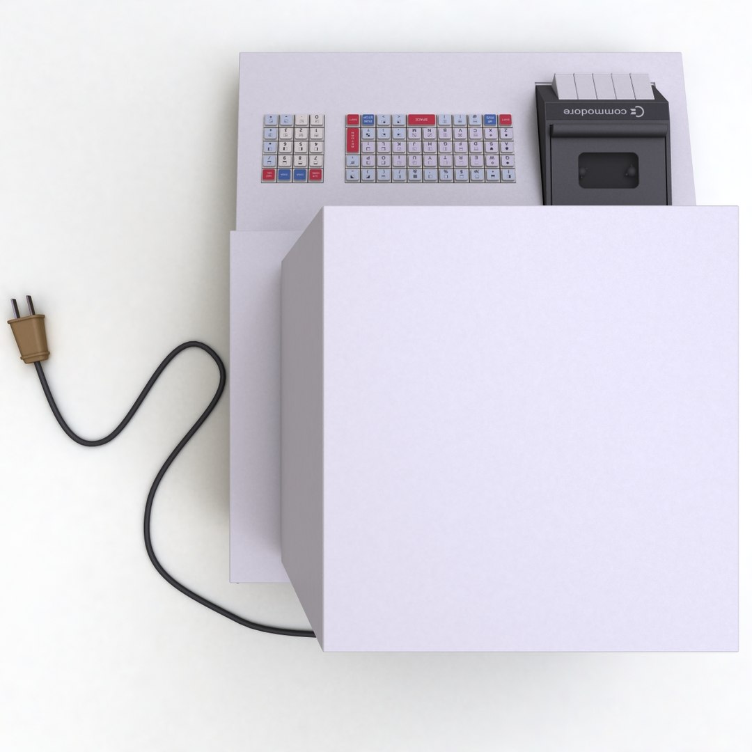 Retro Computer Pet 2001 3d Max