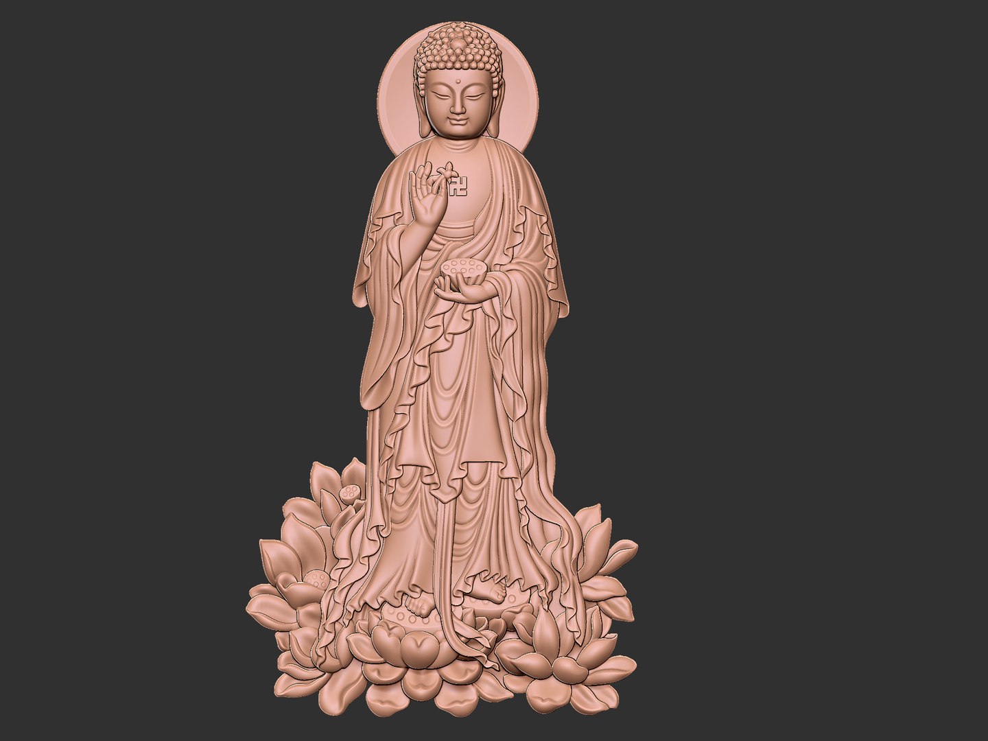 Buddha Model - TurboSquid 1845648